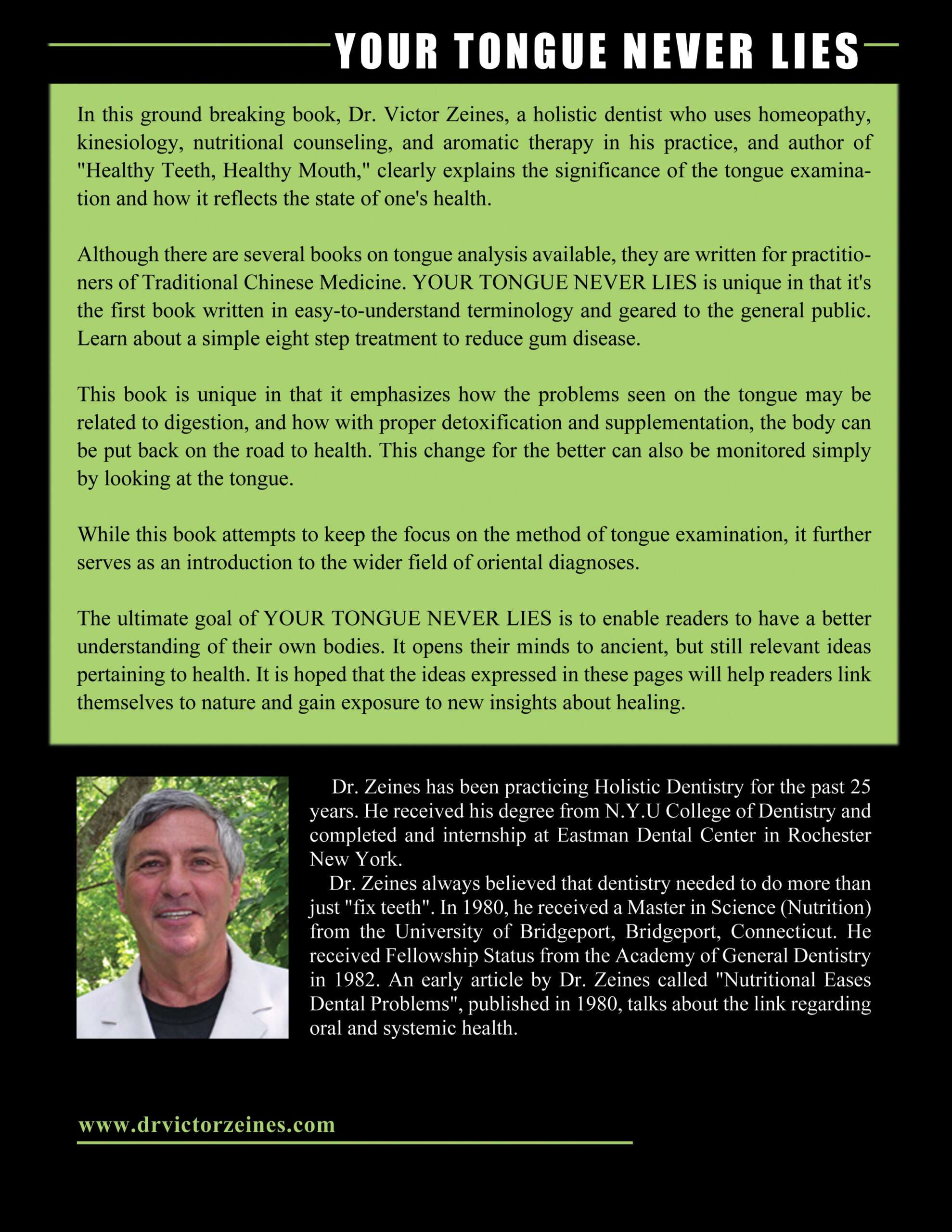 E-BOOK – YOUR TONGUE NEVER LIES – THE TRUTH THAT THE TONGUE REVEALS ...